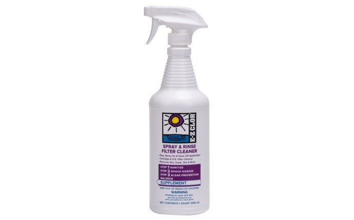 E-Z Clor Spray & Rinse Filter Cleaner – Village Spa & Pools