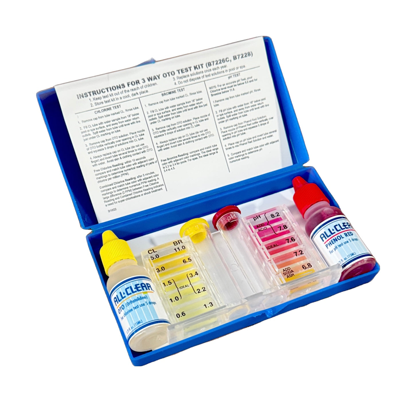 All Clear 2-Way OTO Swimming Pool & Spa Test Kit – Village Spa & Pools