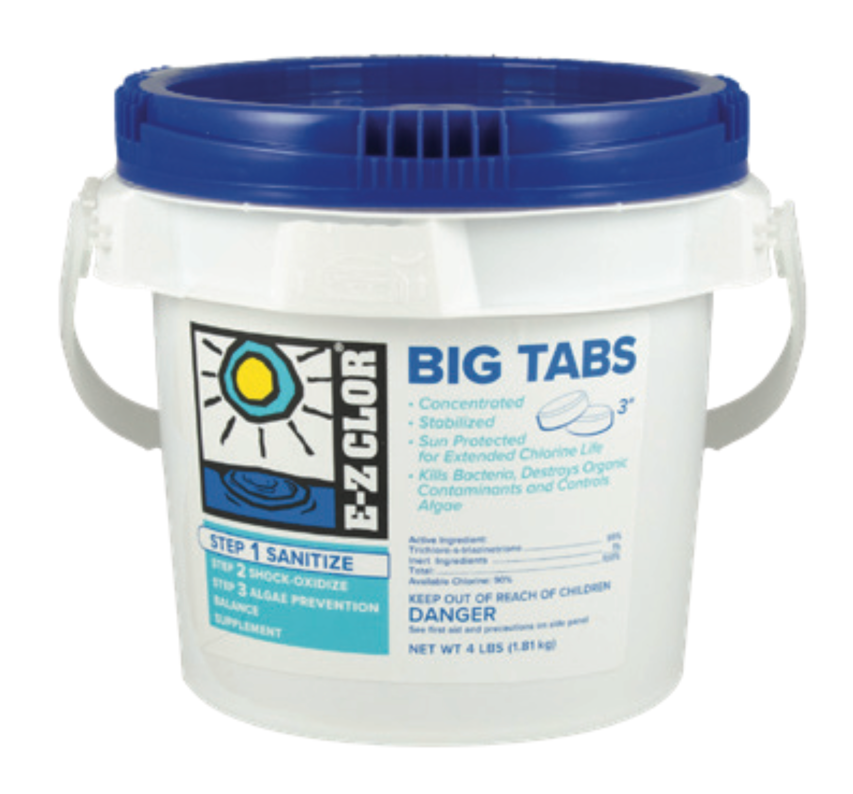 E-Z Clor Big Tabs 3" Chlorine Tablets – Village Spa & Pools