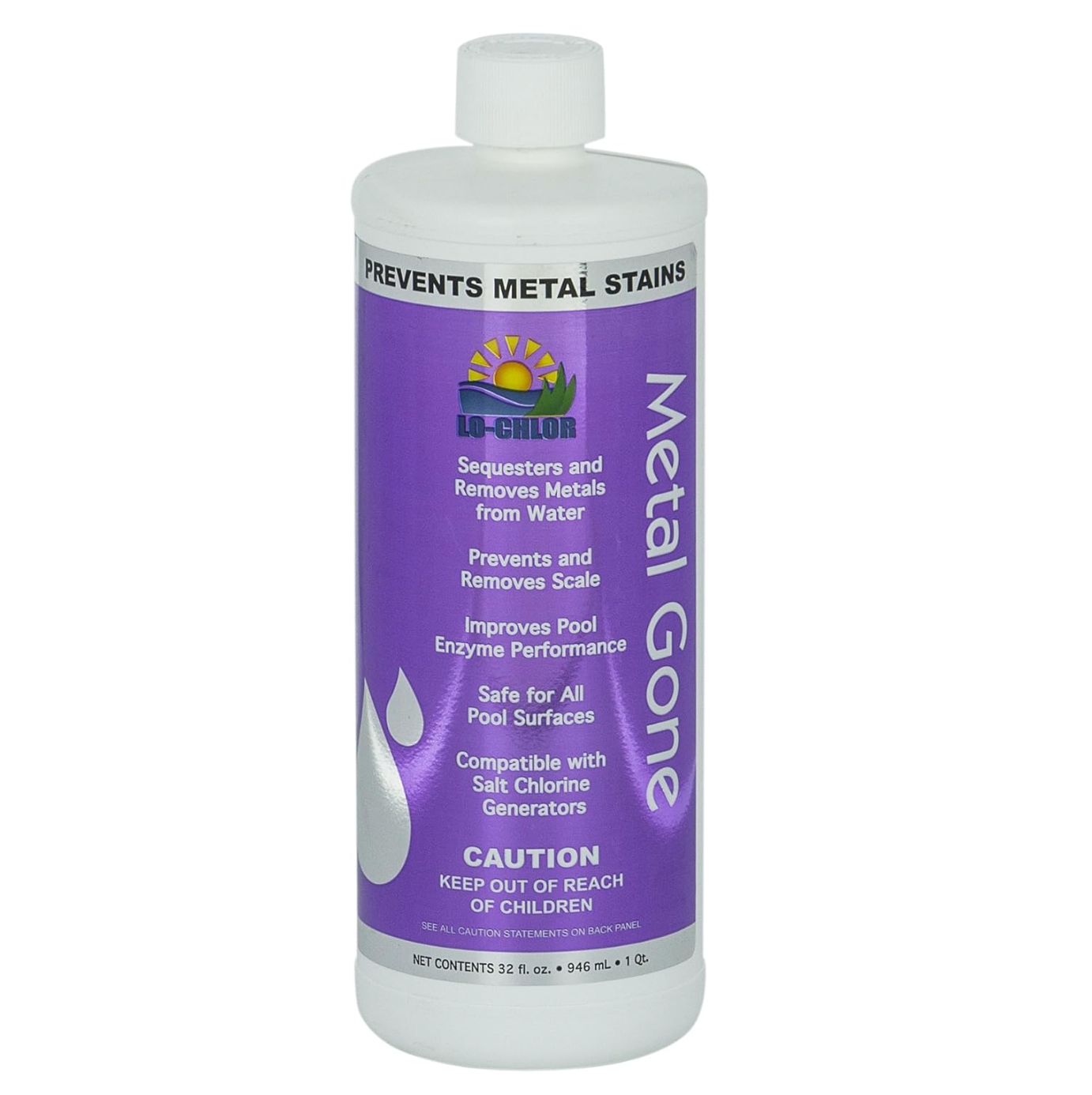 Lo-Chlor Metal Gone Metal Sequestering Agent LO-MG-1, 1 qt – Village ...