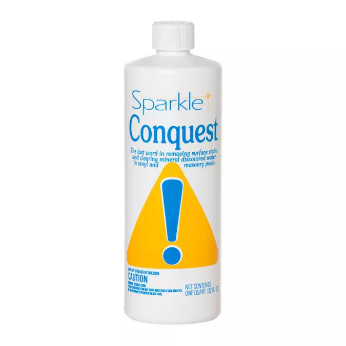 Sparkle Conquest Quart Sequestering Agent & Stain Remover for Plastere ...